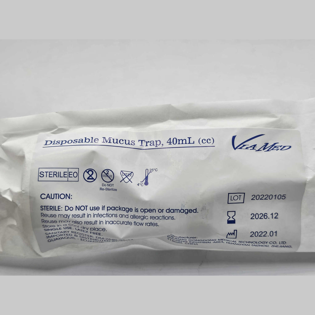 Mucus Trap Suction Device Medline Sterile Delee Mucus Trap Cup With ...